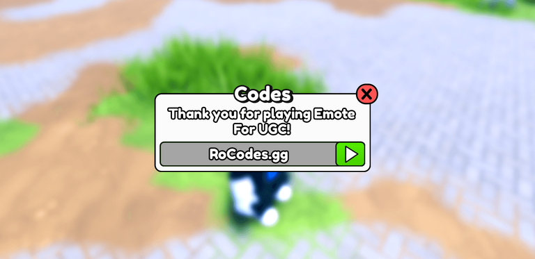 Emote For UGC Codes (October 2025) - RoCodes